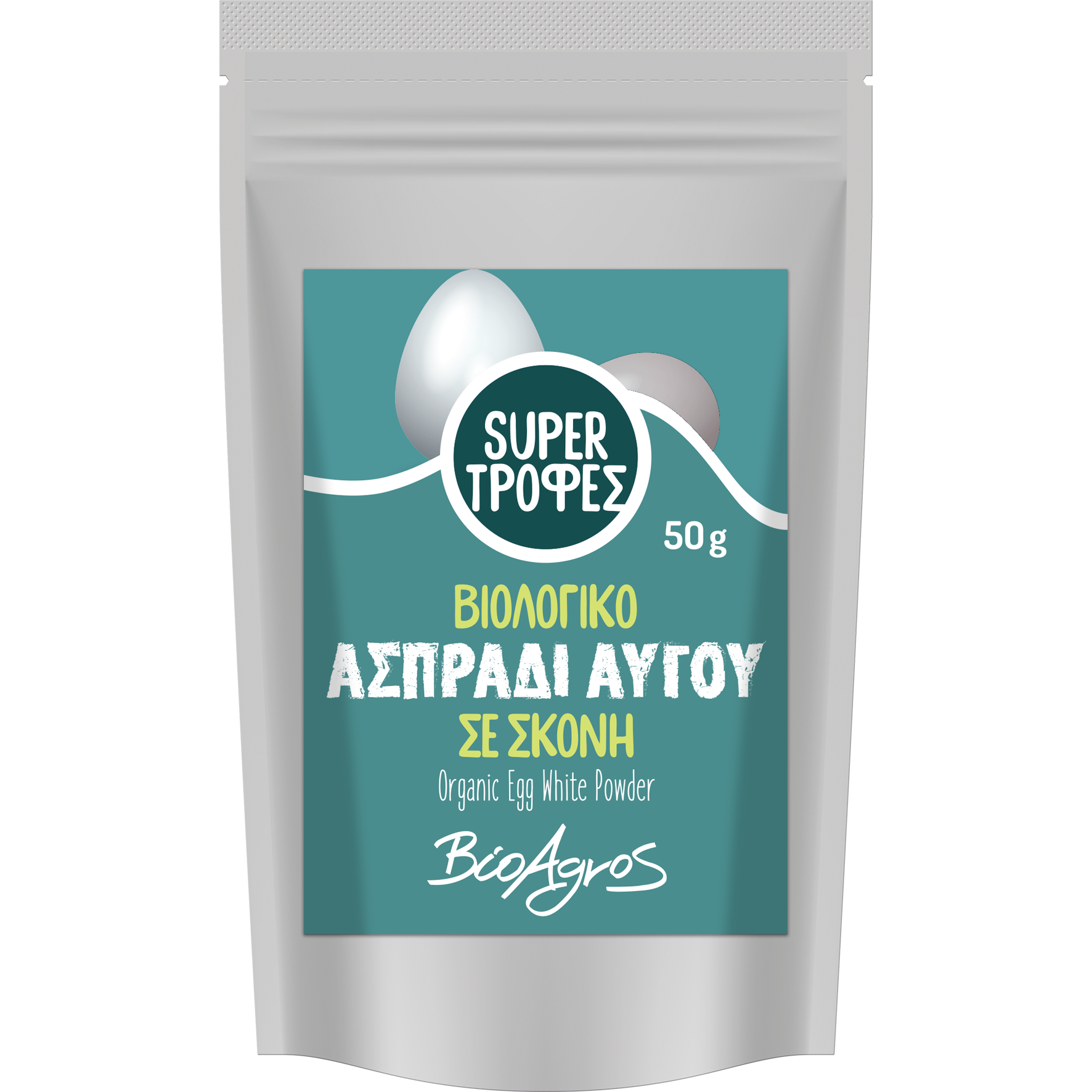 Βιολογικό ασπράδι αυγού 1kg Βιοαγρός
