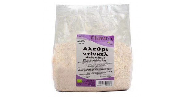 Βιολογικό αλεύρι ντινκελ ολικης 500gr Ola bio