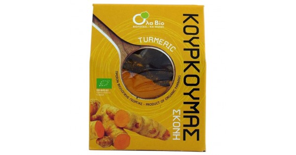Βιολογικός Κουρκουμας σκόνη 100gr Ola Bio