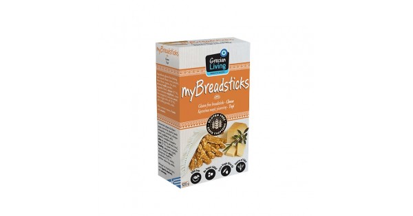 Βιολογικα κριτσινια Τυρί χωρίς Γλουτενη low carb 120gr Grecian living