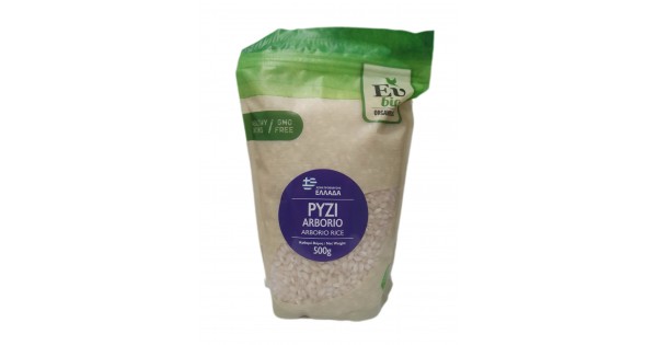 Βιολογικό Ρύζι Αρμπόριο λευκό 500gr Eu bio